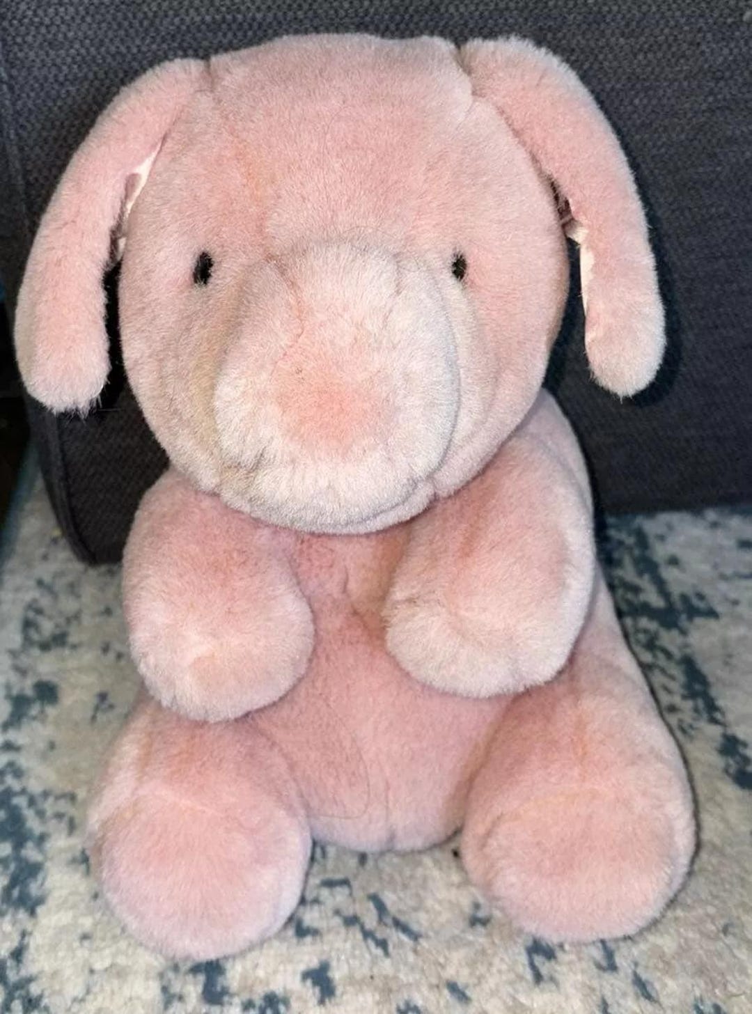 1992 Gund Plush Pink Piggy Pig Satin Ears Stuffed Hamlet 11" - Etsy