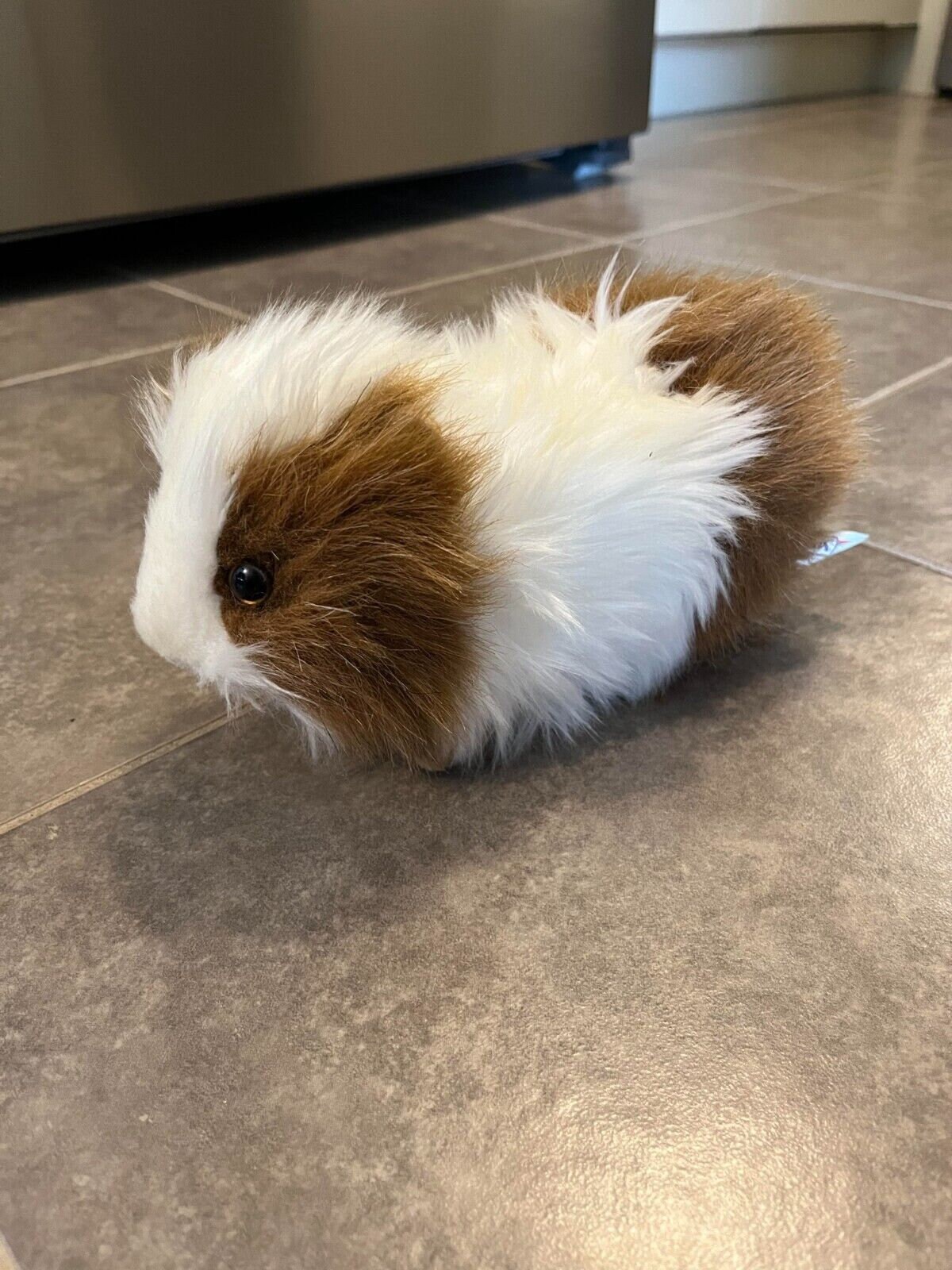 Hansa Guinea Pig Plush Realistic Brown White Stuffed Animal - Etsy