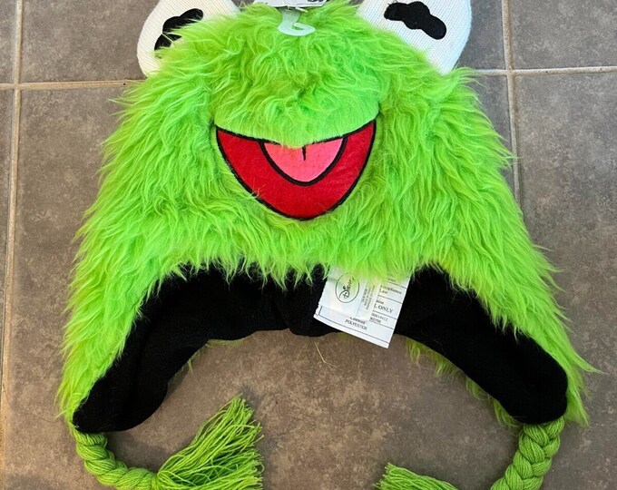 The Muppets Kermit the Frog Winter Hat Adult Unisex - Etsy