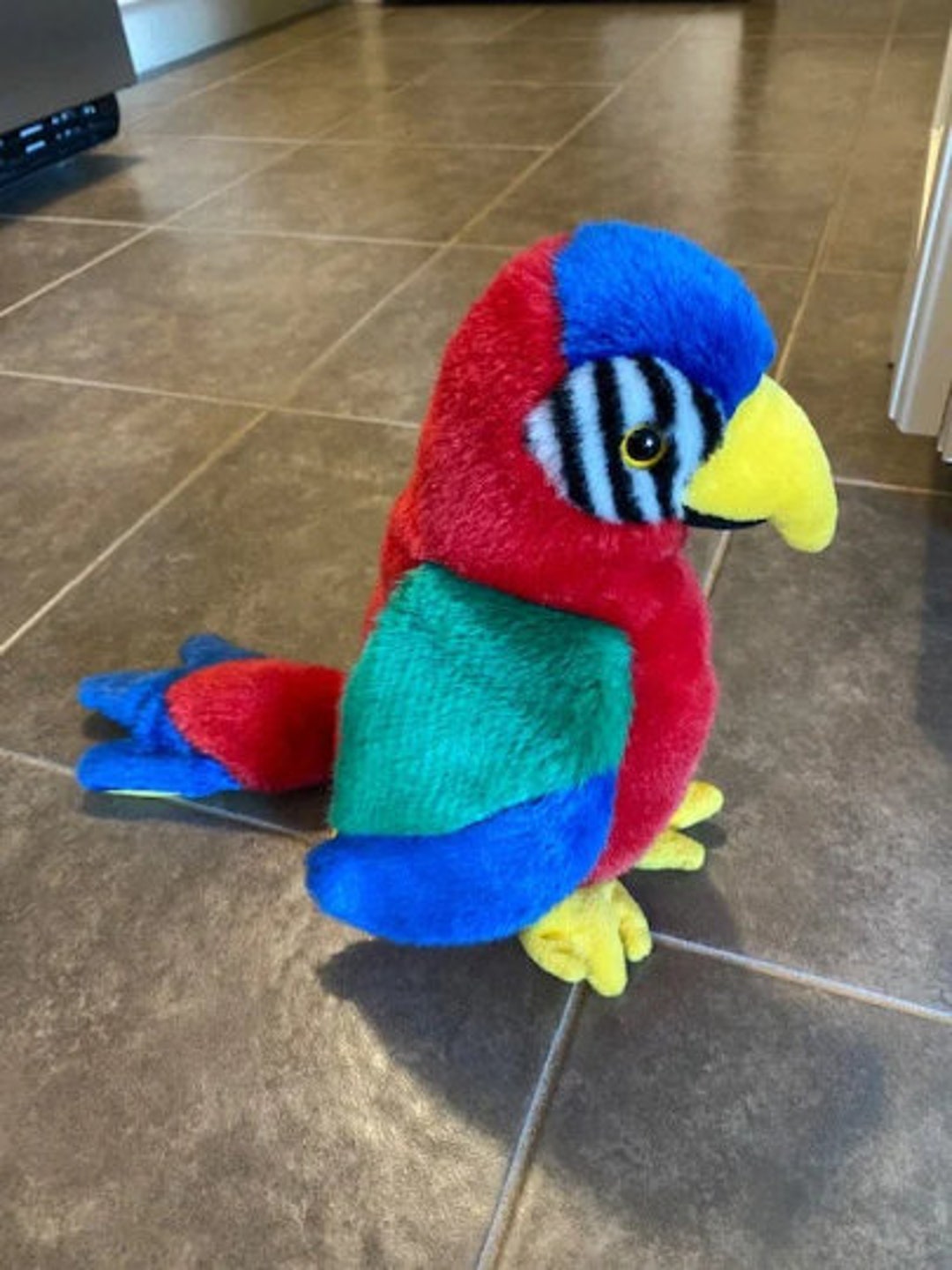 1999 TY Beanie Buddy JABBER the Parrot 9 Inch - Etsy