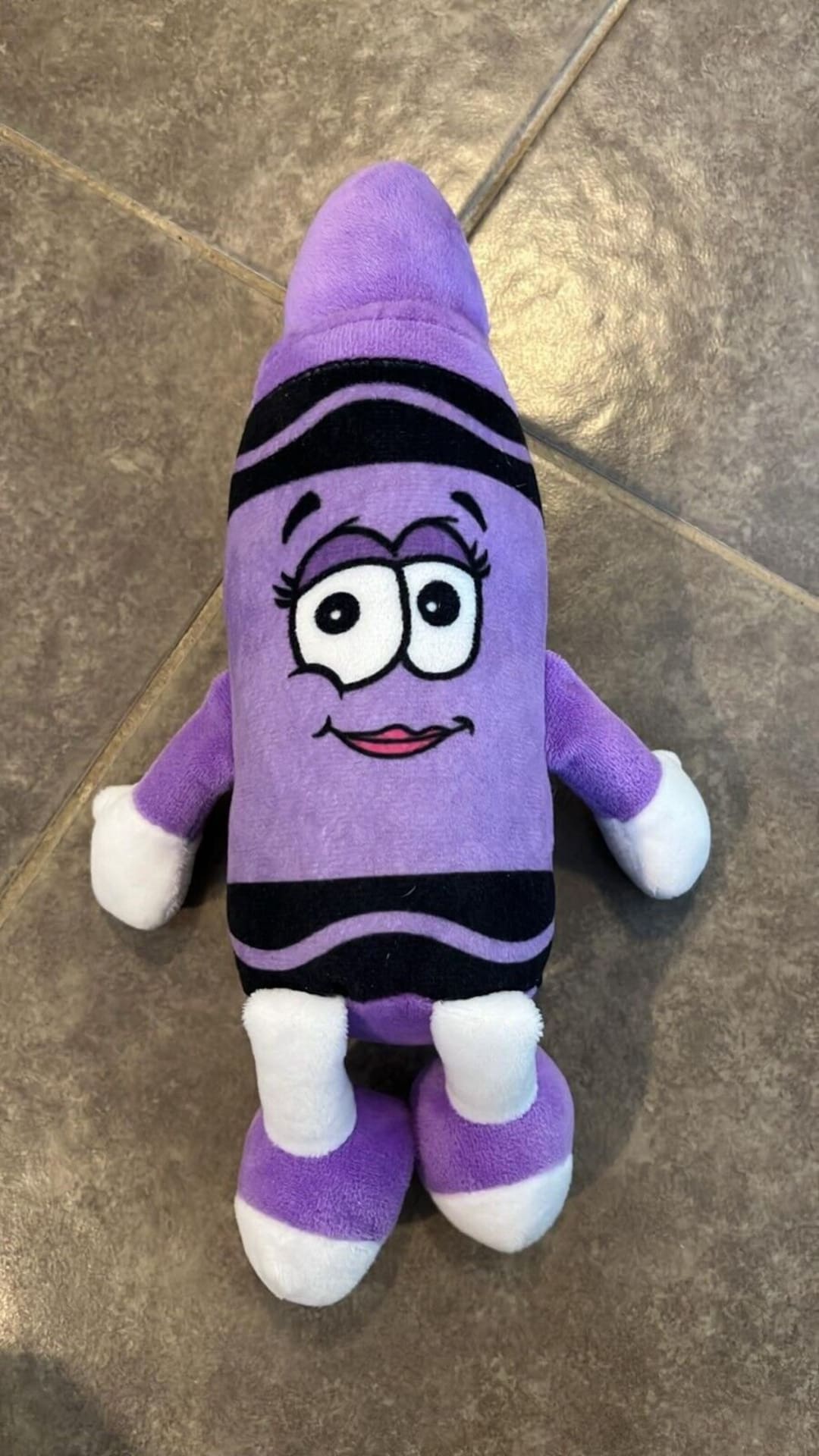 Crayola Crayon Vivid Violet Plush Purple 12” Stuffed Toy - Etsy
