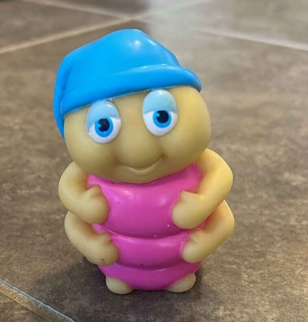 1986 Finger Puppet Playskool GLO WORM Friends Snug Bug Hasbro - Etsy