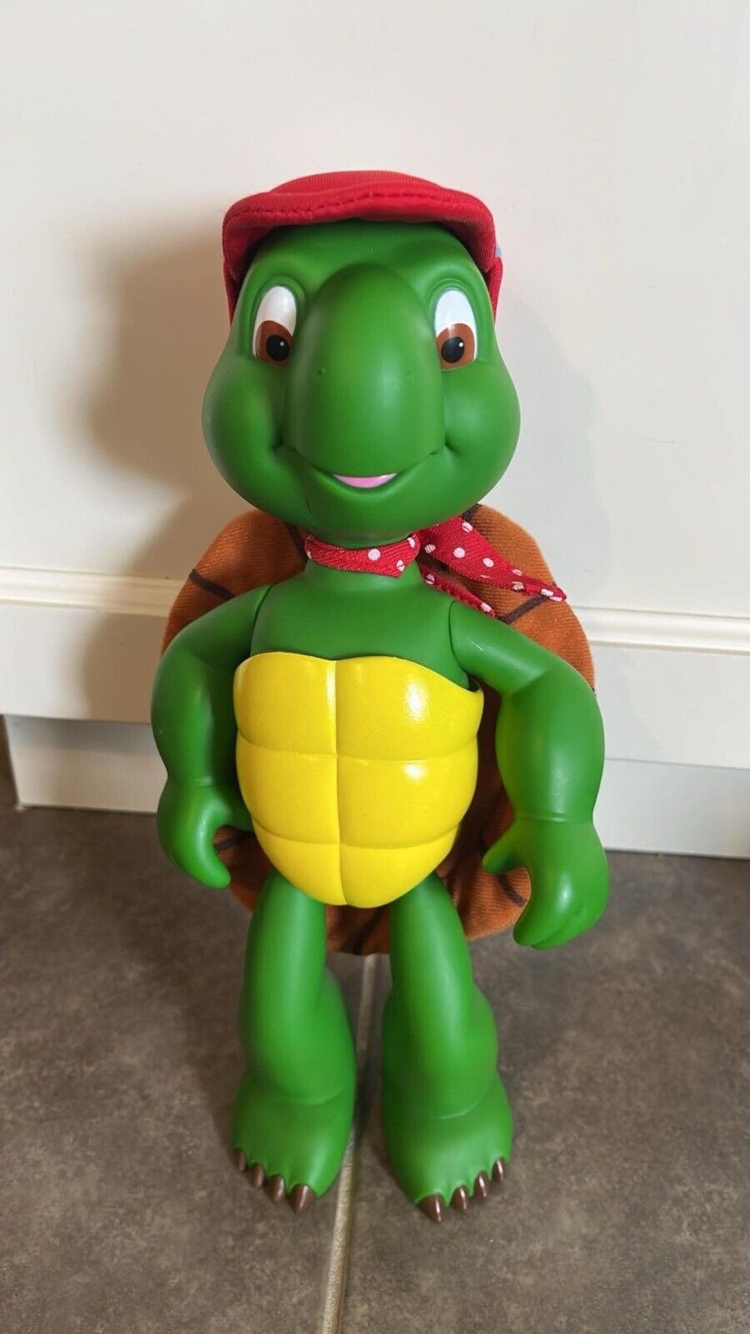 Vintage Franklin the Turtle the Turtle Scholastic Big Action Figure 12 ...