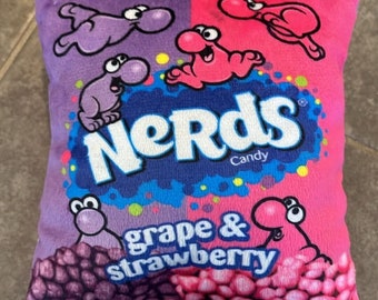 Nerds Candy Plush Nestle Pink Stuffed Animal Toy Nerd Character ...