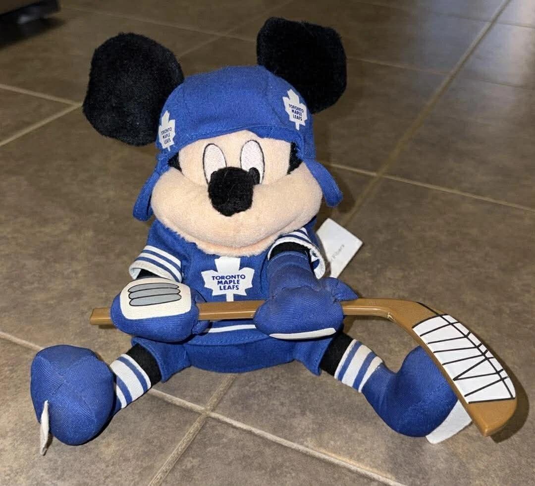 Gemmy NHL Mickey Mouse O Canada 2004 Music Toronto Maple Leafs - Etsy
