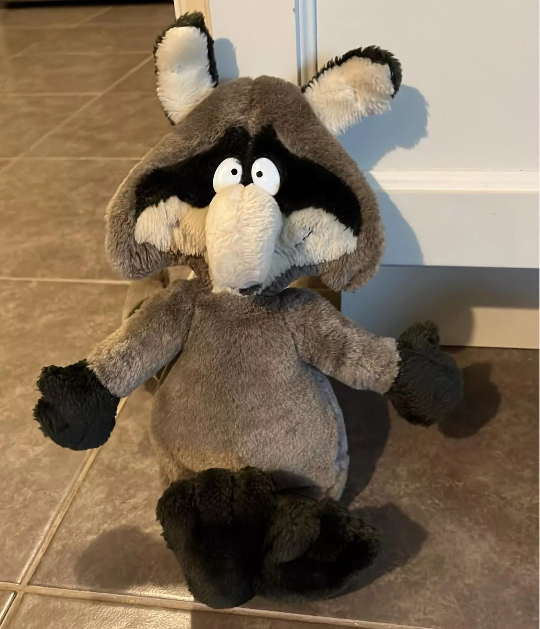 1980's the Raccoons Cartoon TV Show Bert Raccoon Plush Stuffed Toy 12 ...