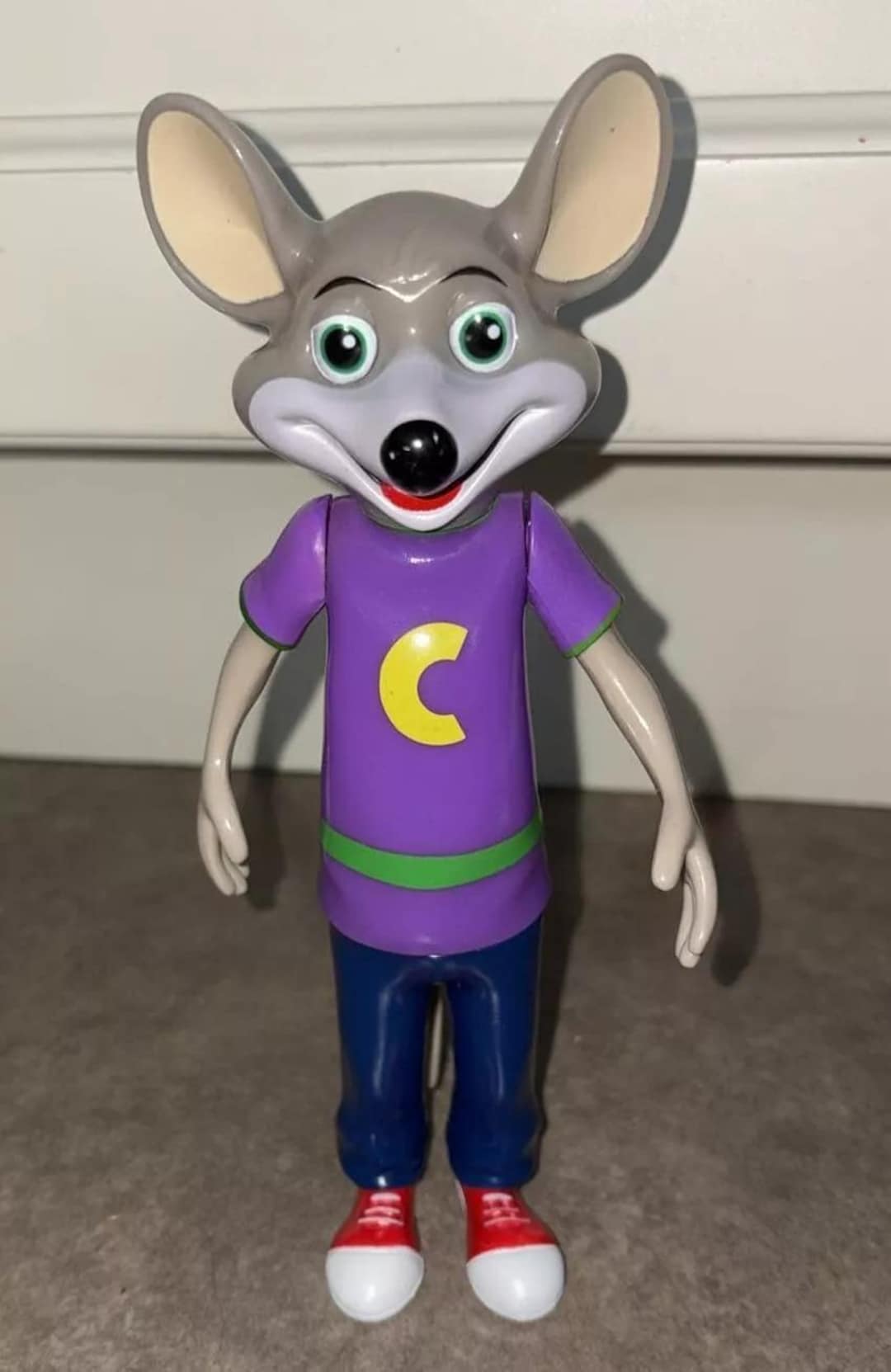 Vintage Chuck E Cheese Action Figure Toy 7 - Etsy