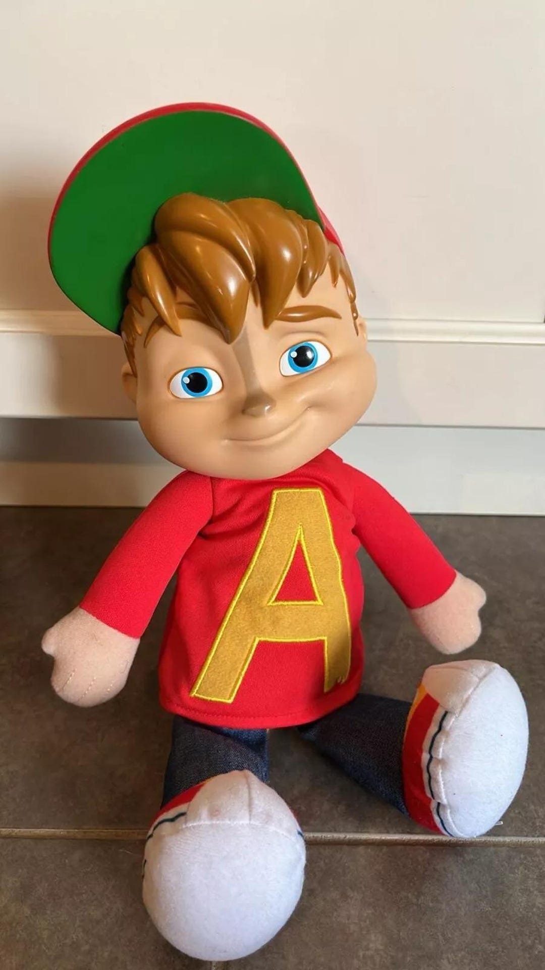 Fisher Price Alvin and the Chipmunks Alvin 14” Plush Talking Doll Toy ...
