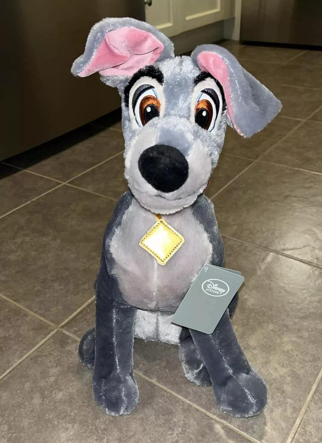 Disney Store Lady in the Tramp Plush Boy Dog Stuffed Animal Toy 15" - Etsy