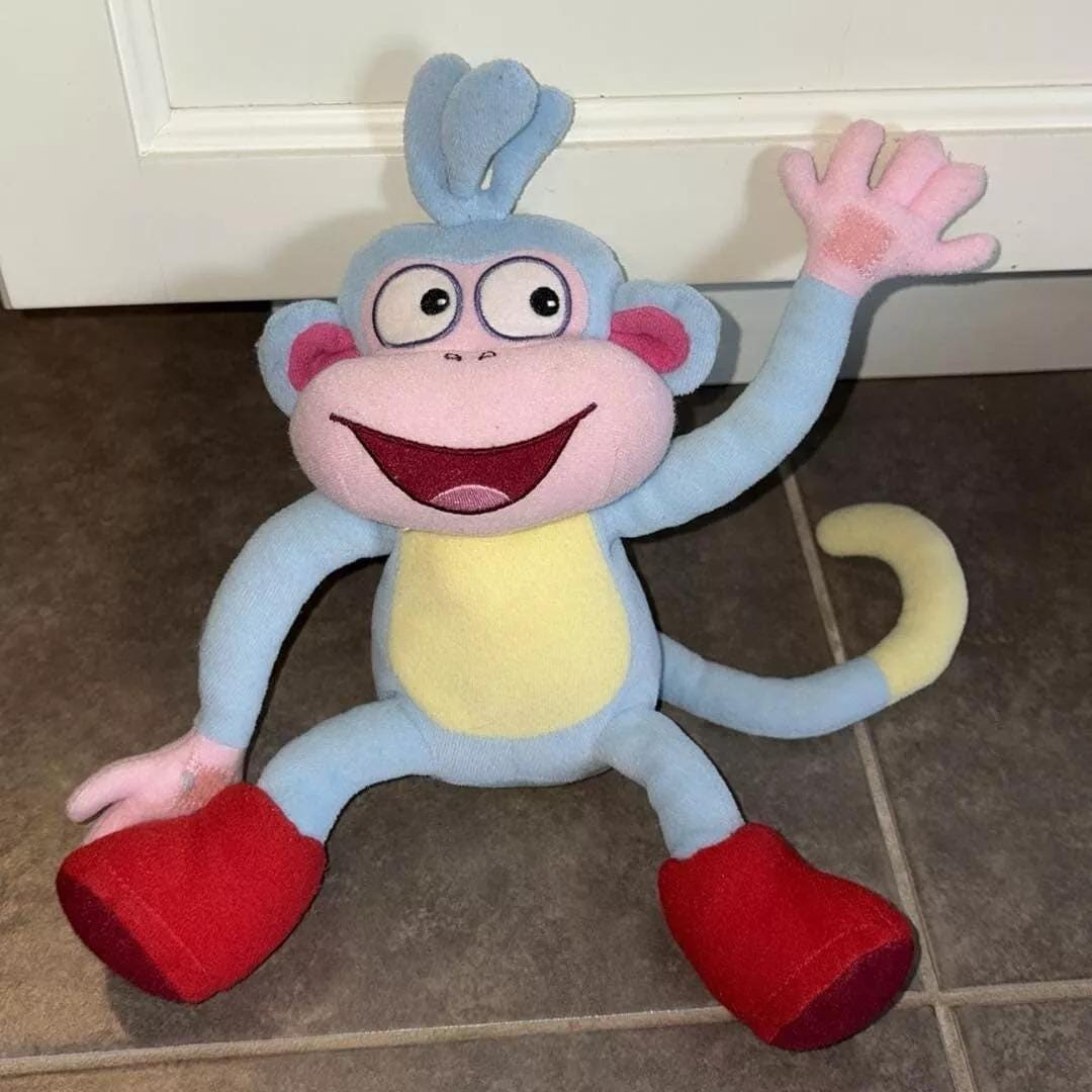 2001 Gund Dora the Explorer Boots Monkey Plush 10" - Etsy