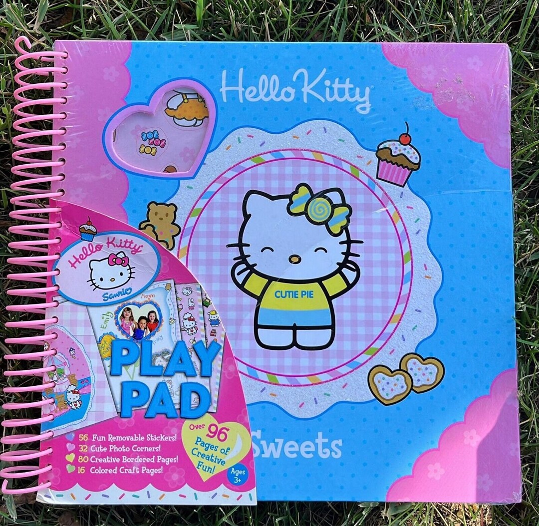 Vintage Sanrio 2004 Hello Kitty Notebook With Stickers Playpad - Etsy