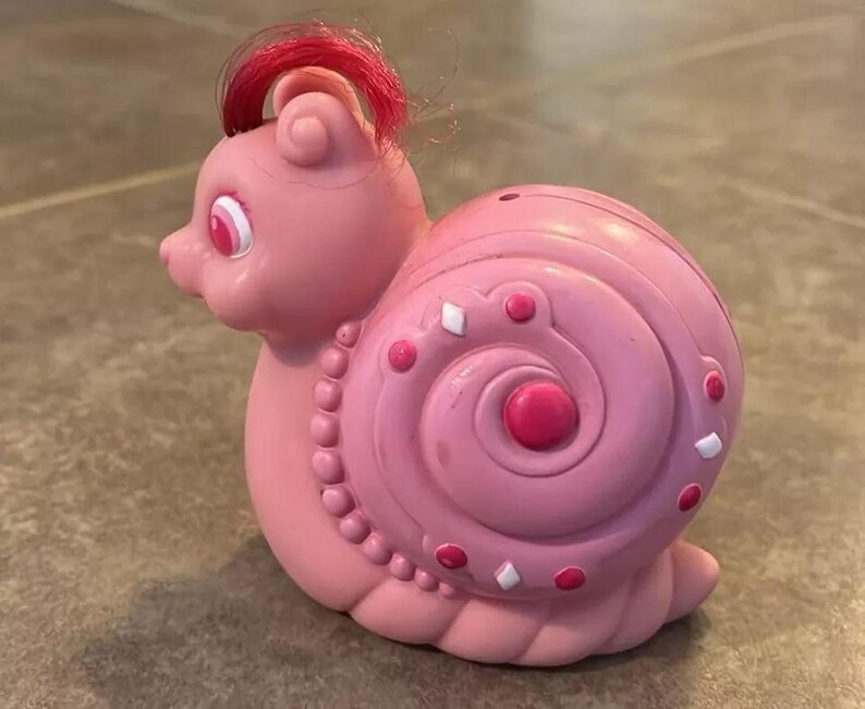 Vintage 1987 Tonka Keypers Pink Snail Baby Pearl - Etsy