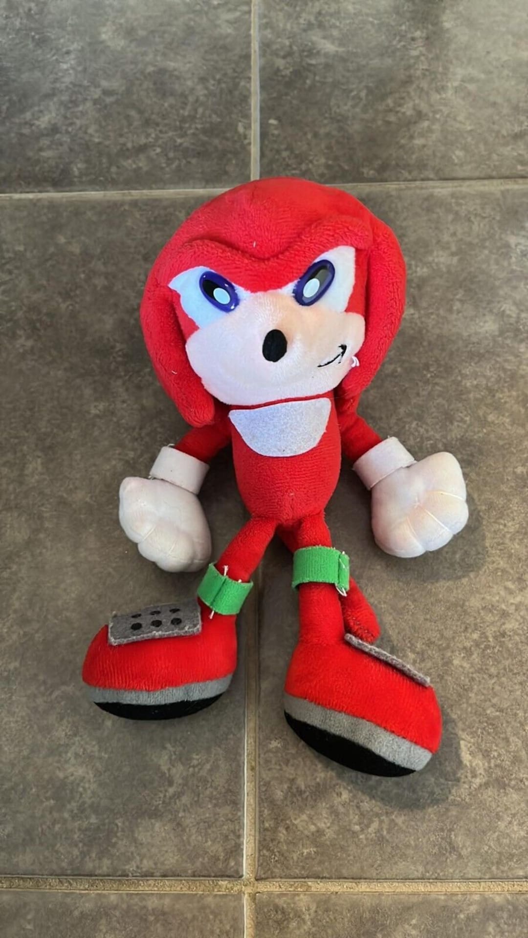 Sonic the Hedgehog Knuckles Plush Toy 8 Inches - Etsy