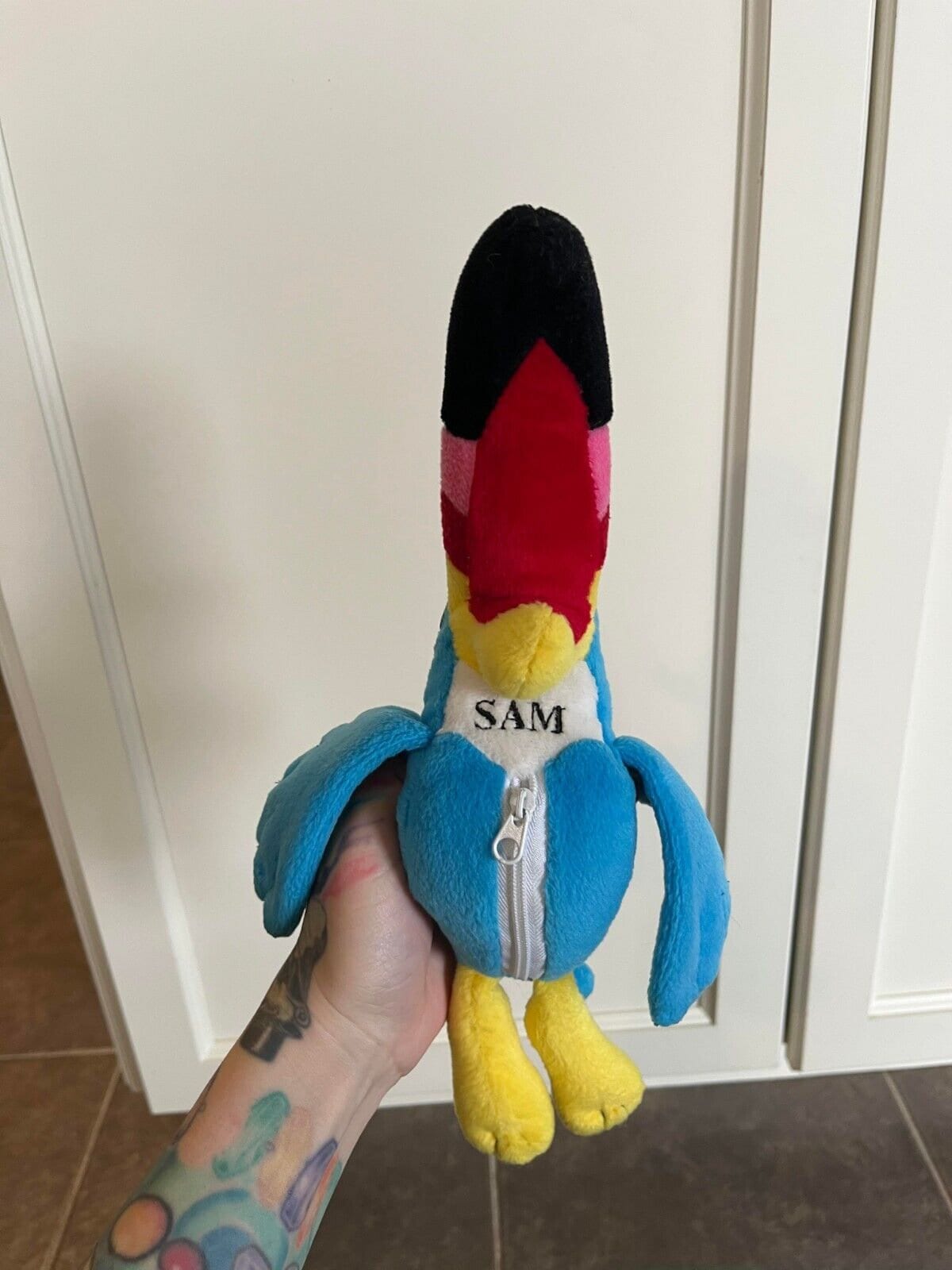 Vintage Froot Loops Toucan Sam Plush Kellogg's Stuffed Animal Bird 1997 ...