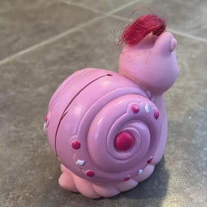 Vintage 1987 Tonka Keypers Pink Snail Baby Pearl - Etsy