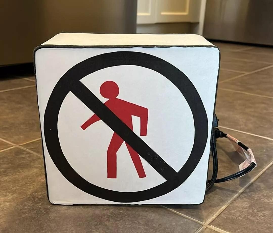 Vintage 2002 Dont Walk Street Crossing Sign Light Up - Etsy