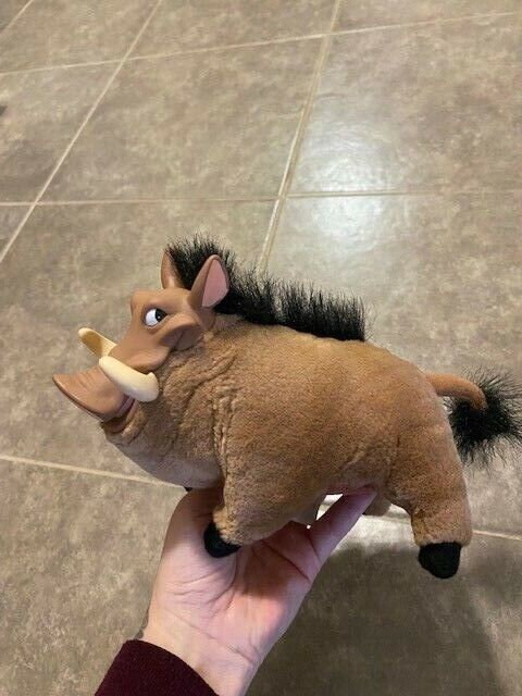 Vintage Disney the Lion King Pumba Mini Plush Toy Vinyl Face - Etsy