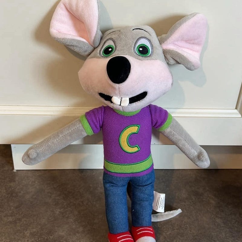 Chuck E. Cheese Plush - Etsy