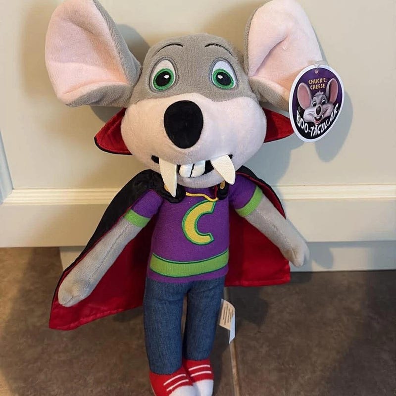 Chuck E. Cheese Plush Toys - Etsy