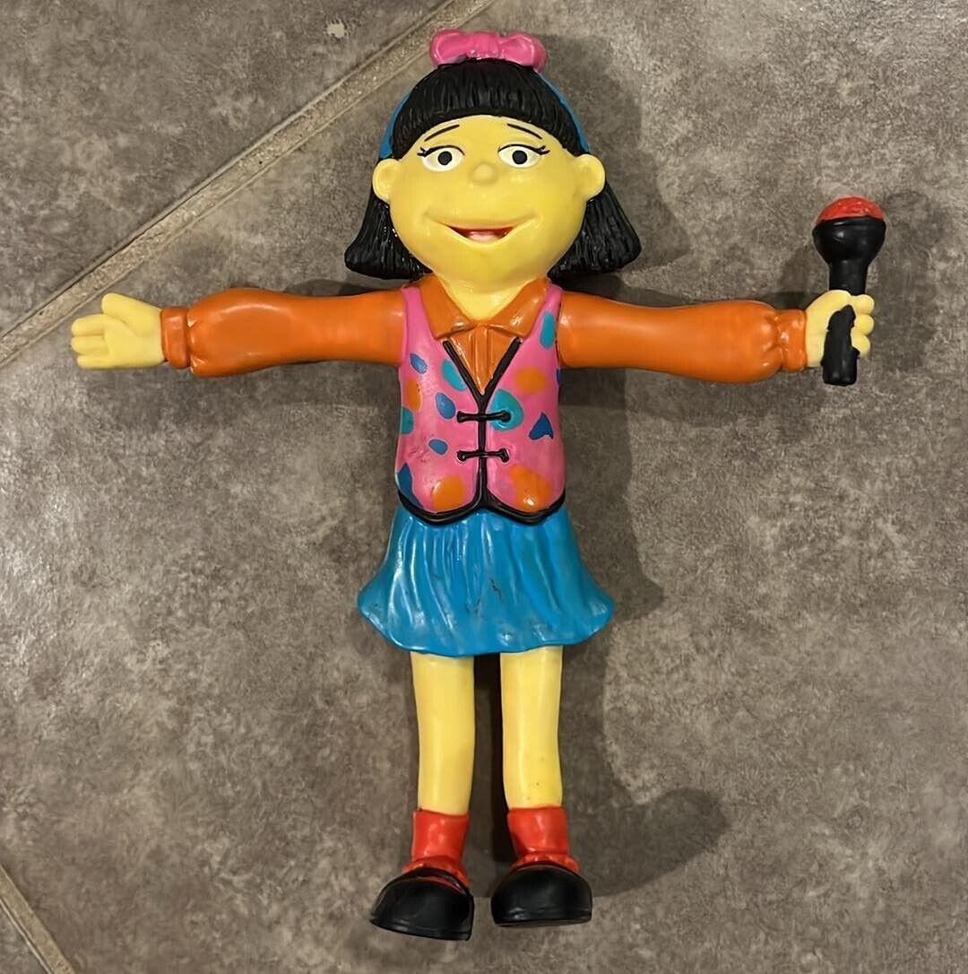 1994 Julie Woo 6 Toy Figure Puzzle Place PBS Kids READ - Etsy