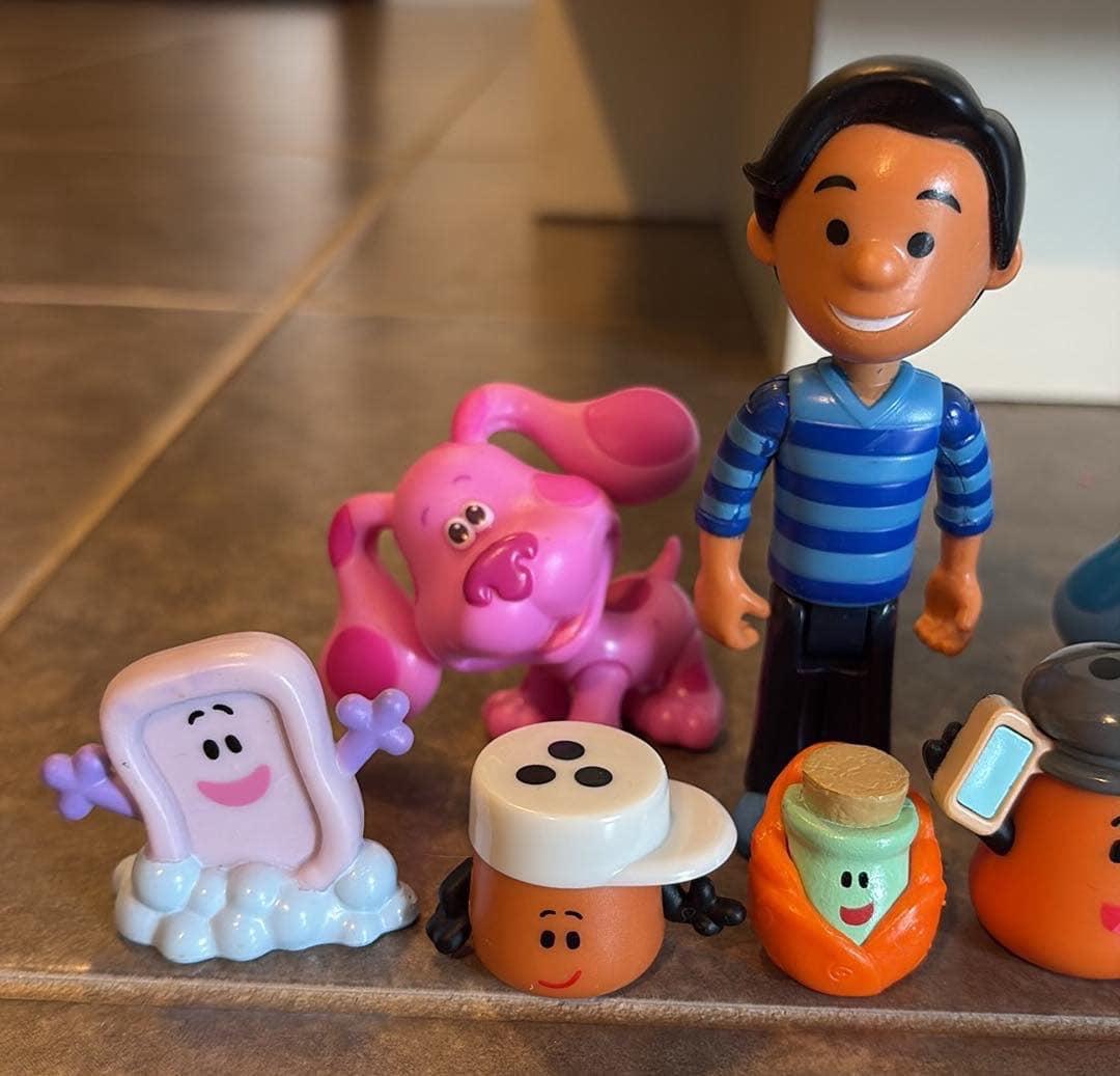 Blues Clues Mini Figures, Lot of 9 - Etsy
