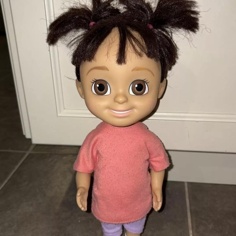 La Boo Boo Doll Keychain - Etsy