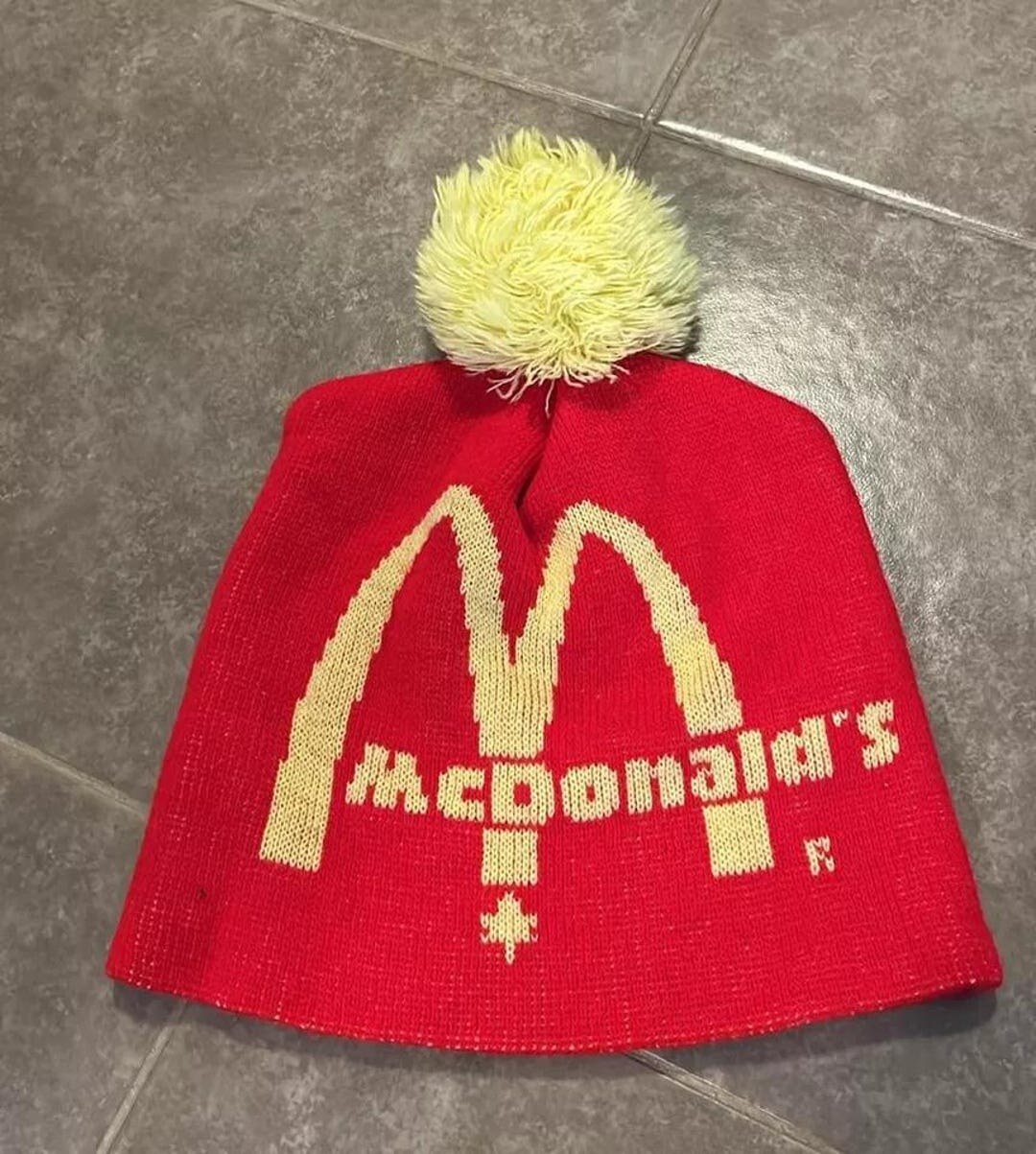 Vintage Mcdonalds Canada Winter Hat Beanie Toque - Etsy