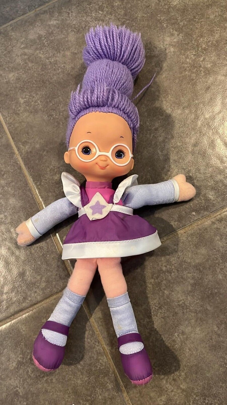 Vintage 1983 Rainbow Brite Shy Violet Doll Hallmark Original Dress 10 ...