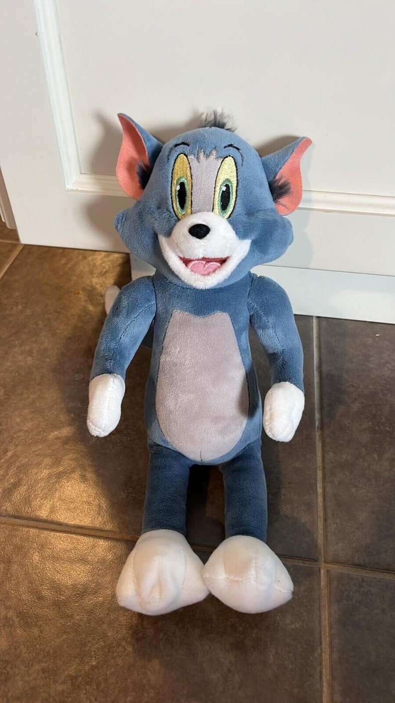 Tom & Jerry Tom the Cat Plush Toy 12 - Etsy