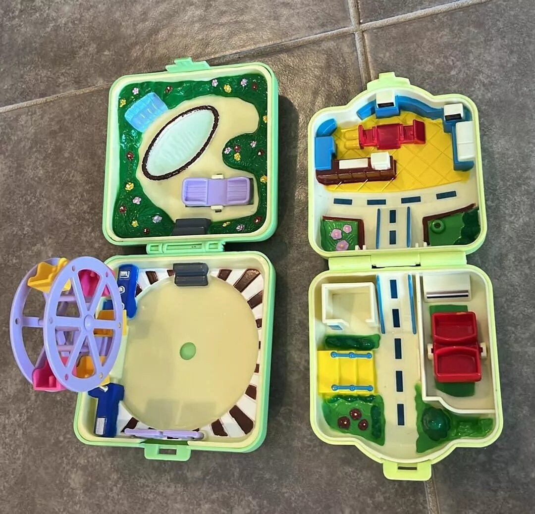 Vintage 1990s Pocket Monster Pokemon Mini Polly Case Compact CASES ONLY ...