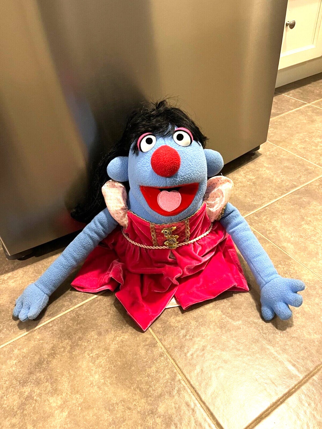 Puppet Muppets Blue Princess Hand Puppet FAO Toys R Us - Etsy
