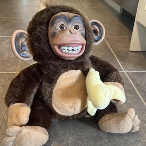 Vintage Rare Oddity Crazy Circus Monkey Laughing Toy Rare !! - Etsy