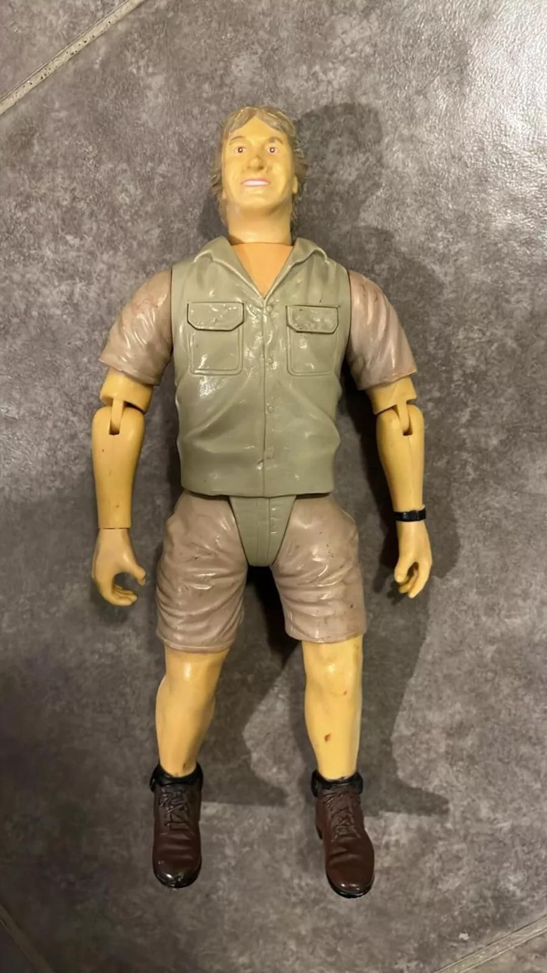 2000s Steve Irwin Crocodile Hunter 9" Action Figure - Etsy