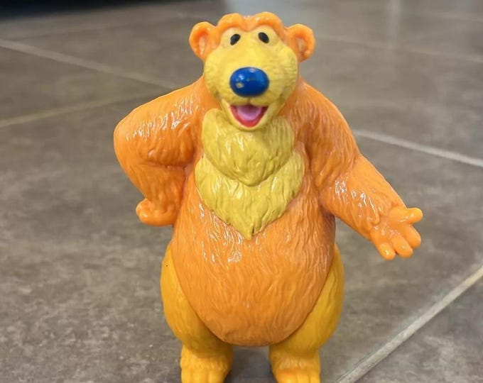 Vintage Jim Henson Bear in the Big Blue House Plastic 4.5" Mini Figure ...