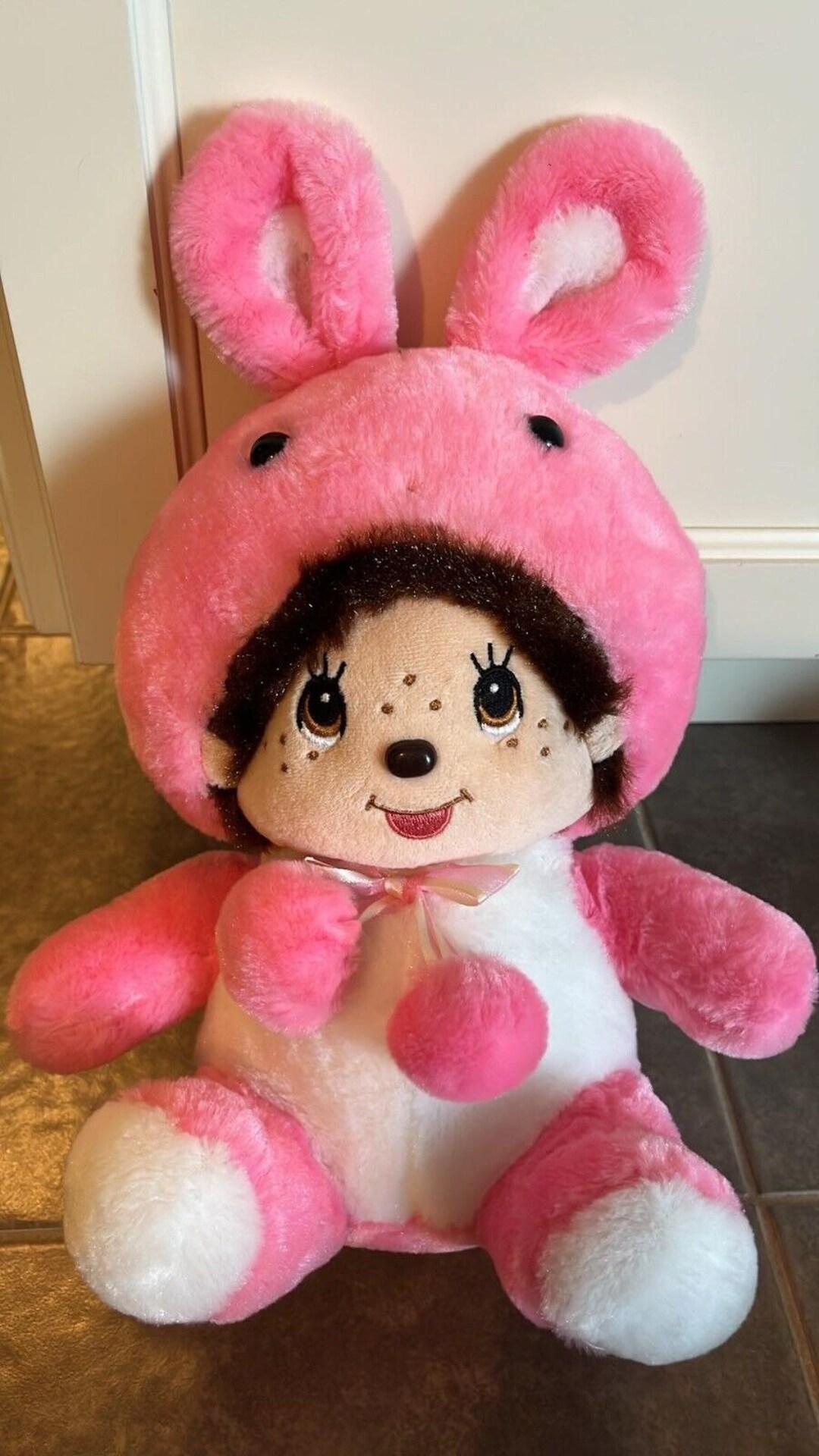 Monchichi Monkey Bunny Rabbit Plush Toy Stuffed Animal 11 - Etsy