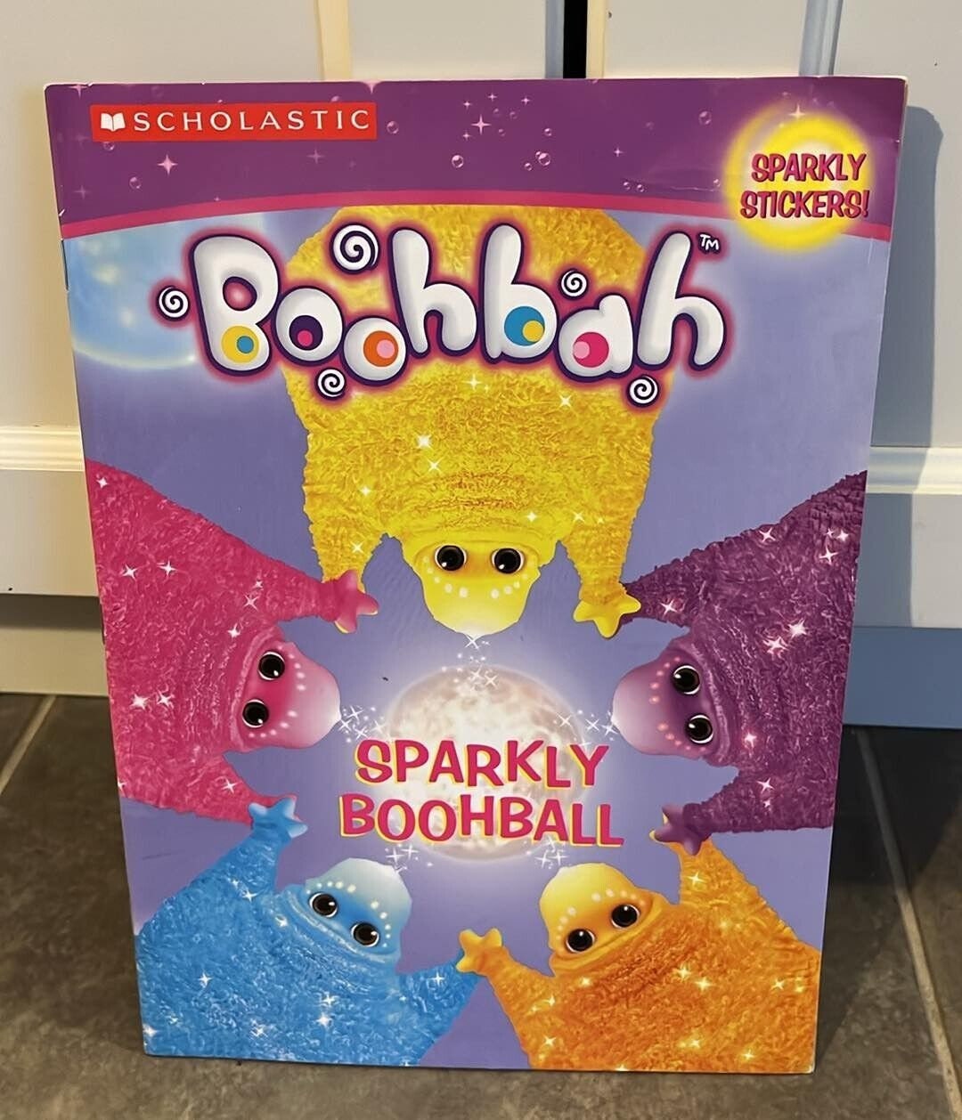 Boohbah Sparkly Boohbah Colour Book 2004 With Stickers Humbah/zumbah ...