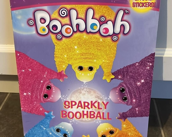 Boohbah Sparkly Boohbah Colour Book 2004 With Stickers Humbah/zumbah ...