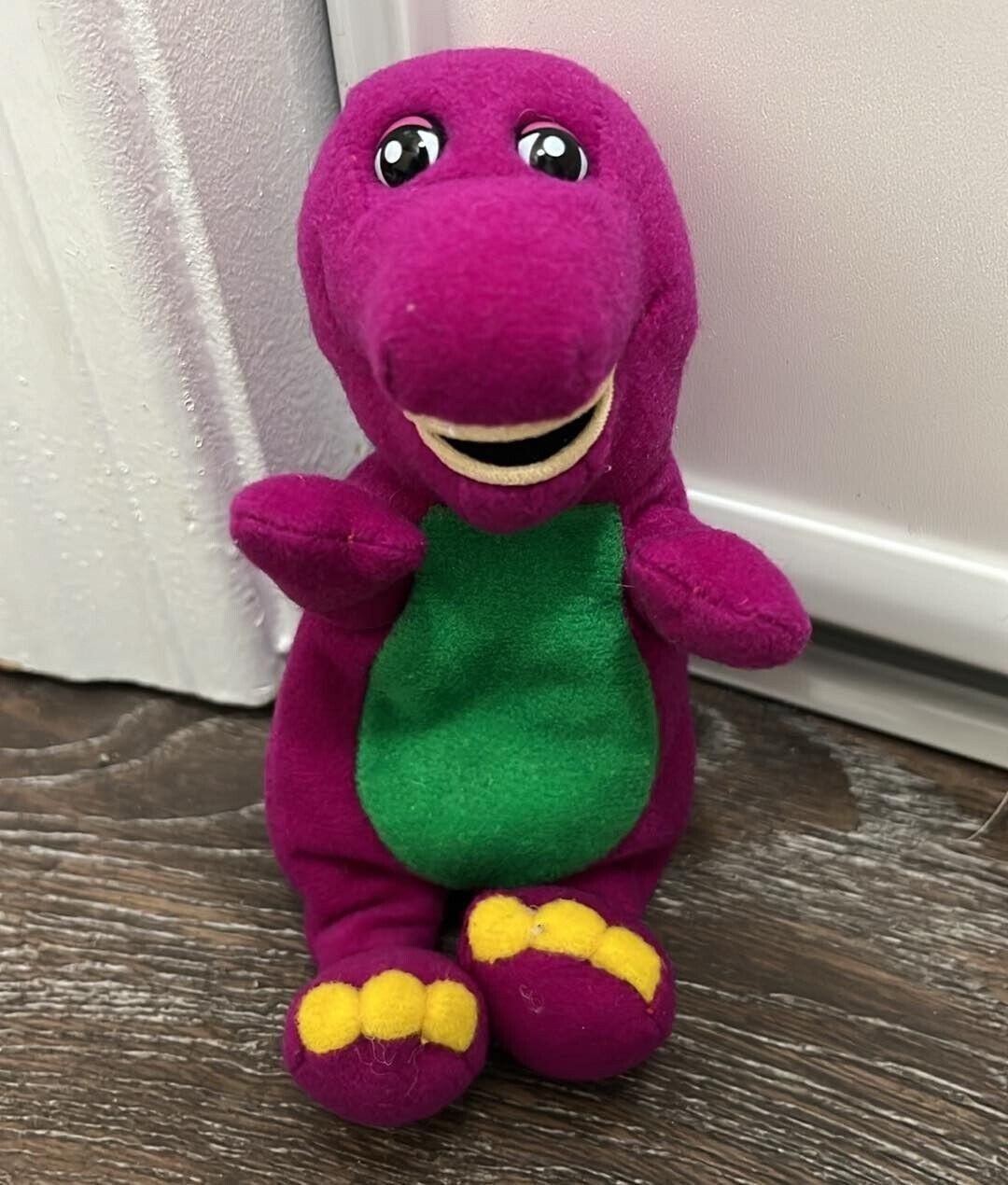 Vintage Barney the Dinosaur Plush Keychain 5 Inches - Etsy