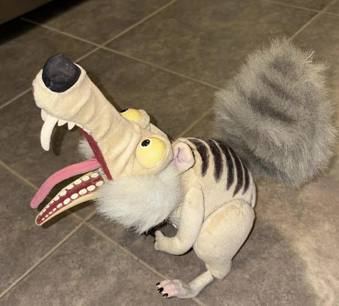 Ice Age 2 Goin' Nutz Scrat Interactive Figure Sound Only READ!! - Etsy