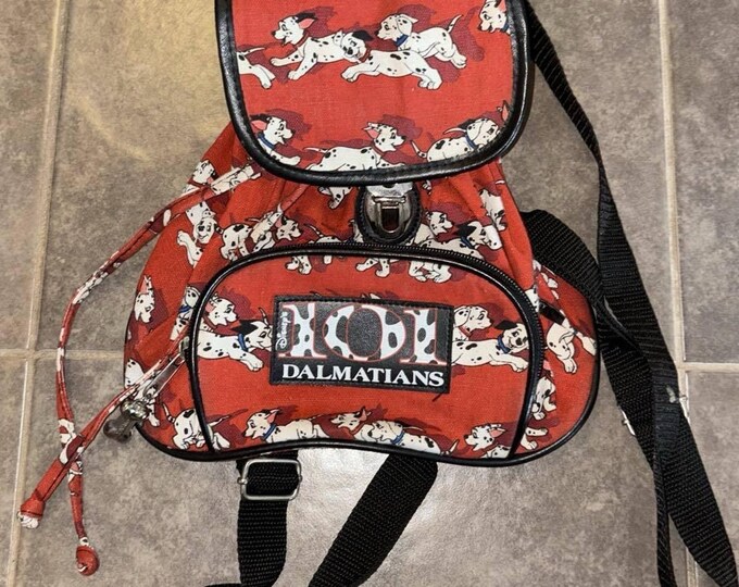 1990s Vintage Disney 101 Dalmatians Mini Backpack 8" - Etsy