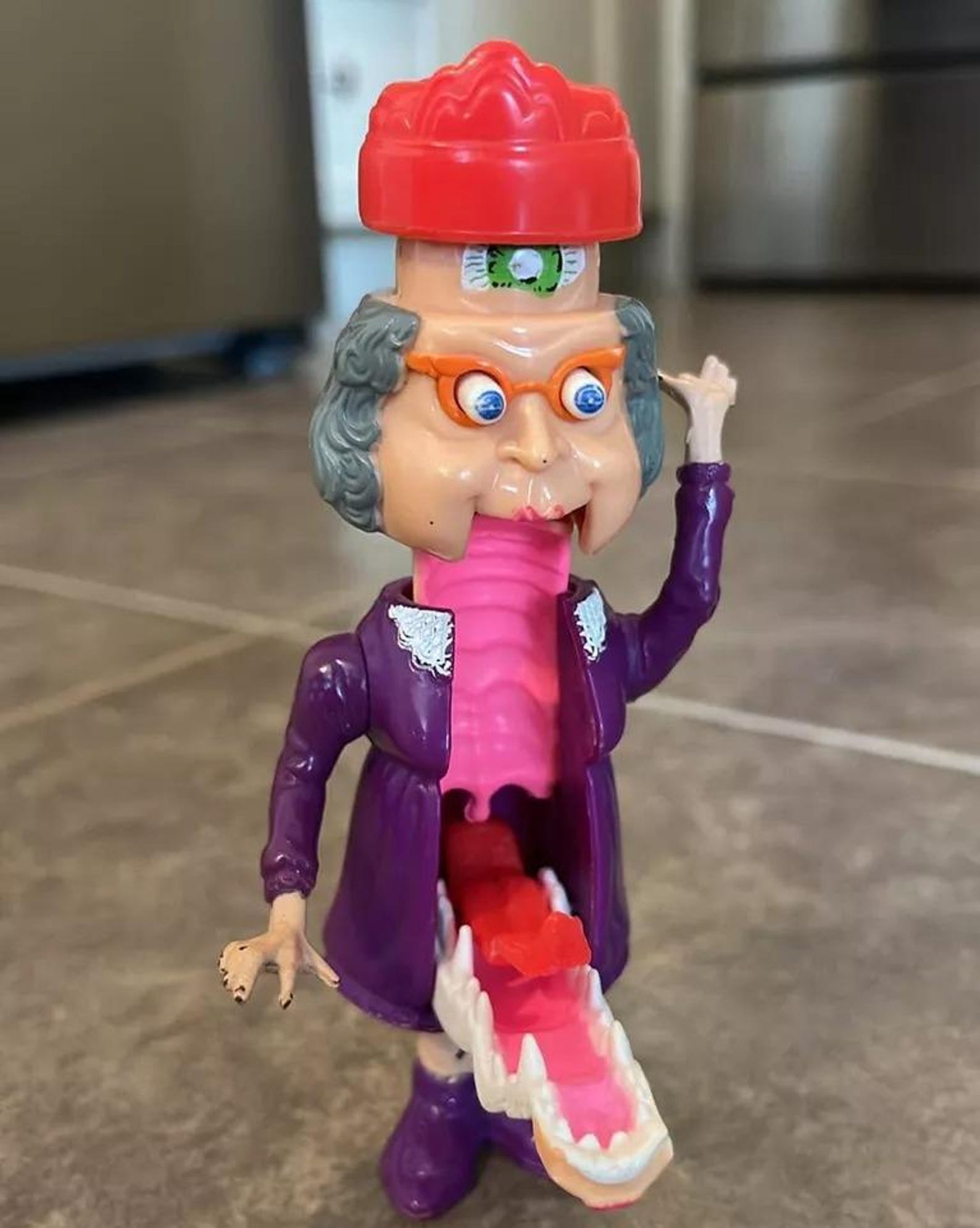 Vintage 1988 Real Ghostbusters Granny Gross Haunted Humans Action ...