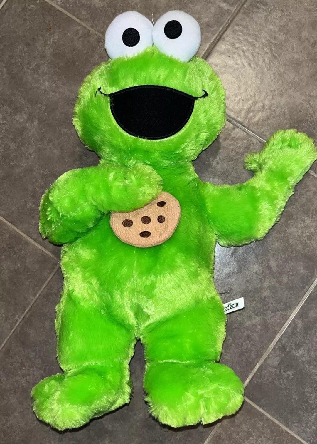 Sesame Street Lime Green Cookie Monster 20 RARE - Etsy