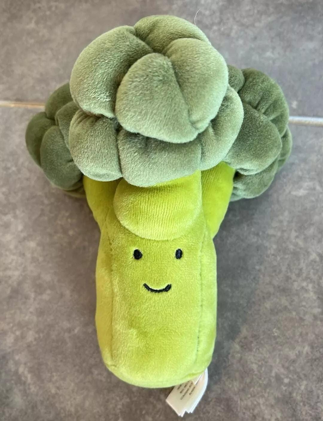 Jellycat Vivacious Vegetables Broccoli Green Soft Squishy 6 Plush - Etsy