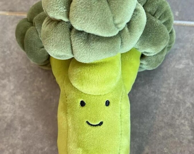 Jellycat Vivacious Vegetables Broccoli Green Soft Squishy 6 Plush - Etsy