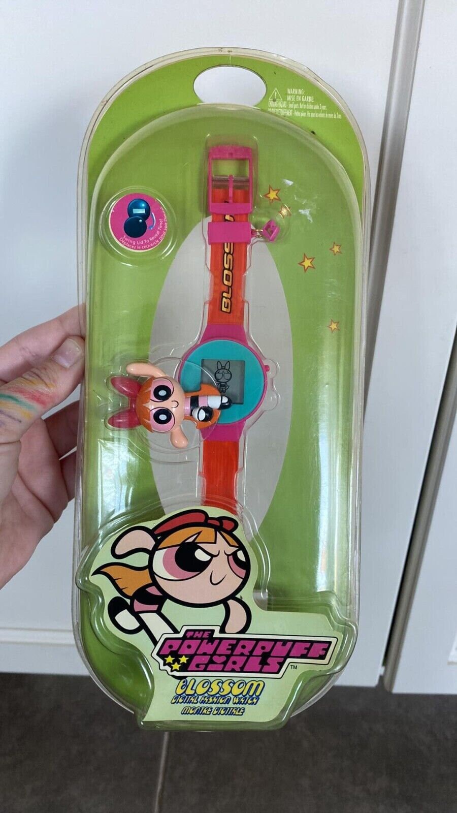 Vintage the Powerpuff Girls Swing Lid Digital Fashion Watch Blossom - Etsy