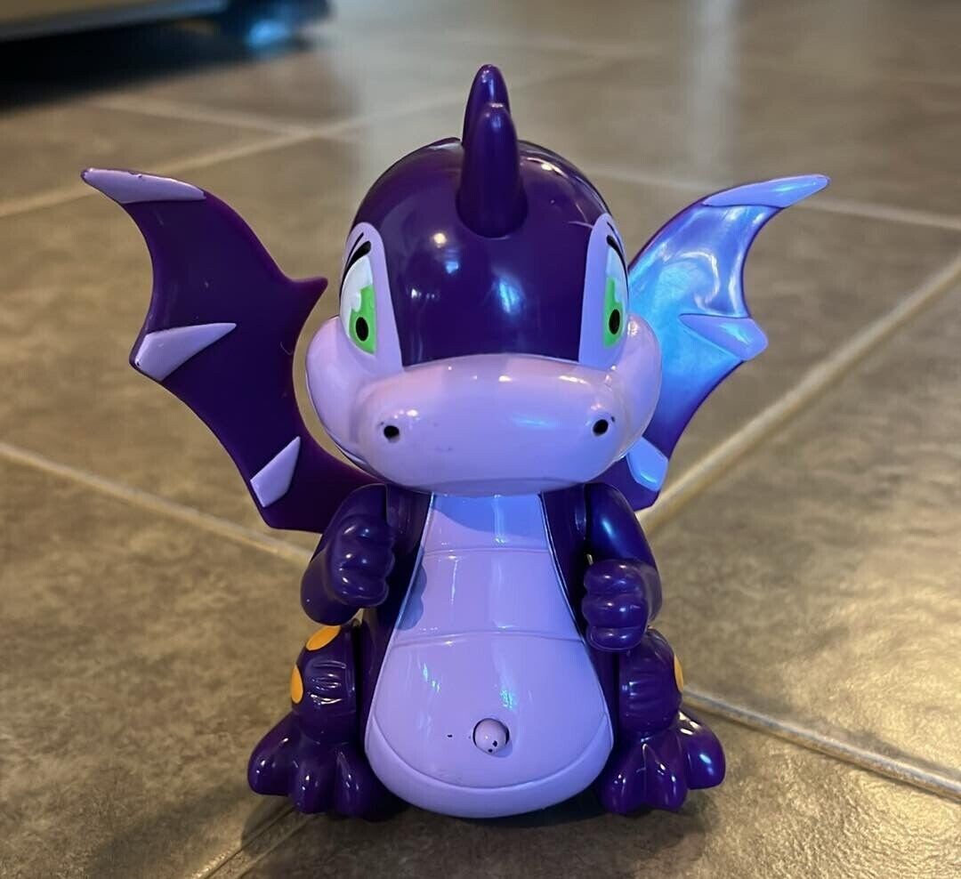 Vintage 2002 Thinkway Toys Interactive Neopets Scorchio Purple Dragon ...