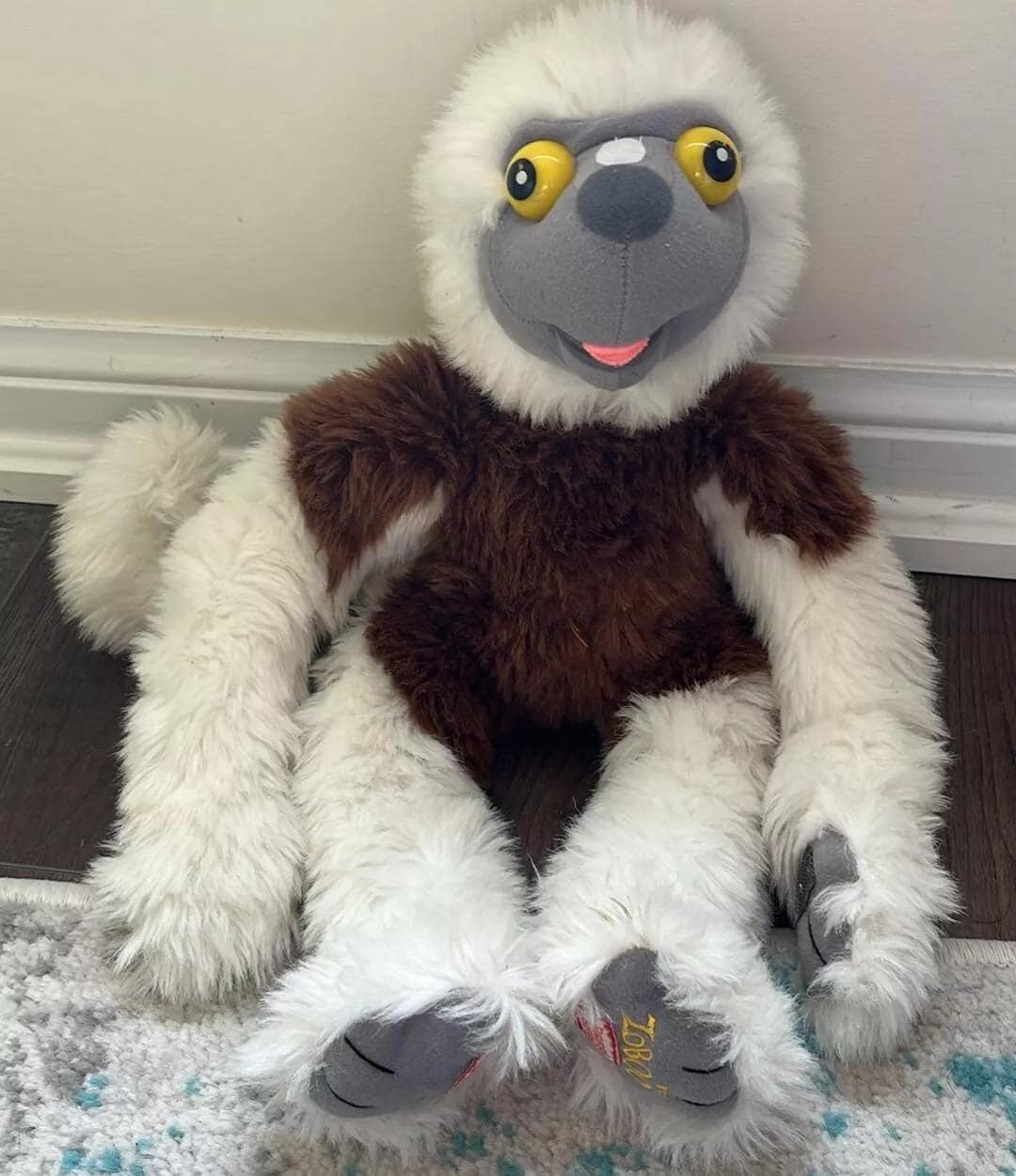 2001 Zoboomafoo ZOBOO Lemur Monkey Plush Toy by Eden PBS Kids No Voice ...
