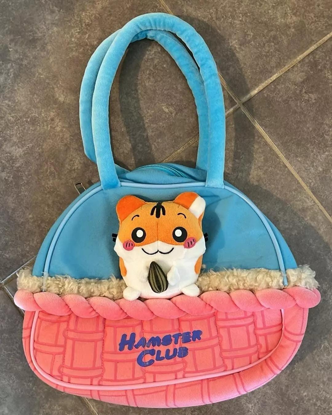 Vintage Hamtaro Hamster Club Purse Top Handle Bag - Etsy