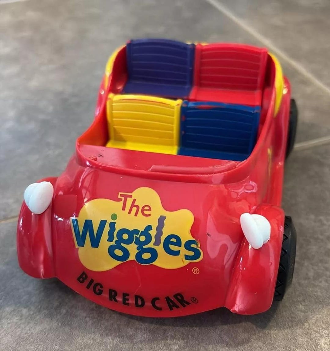Vintage 2003 the Wiggles Big Red Car Toy READ - Etsy
