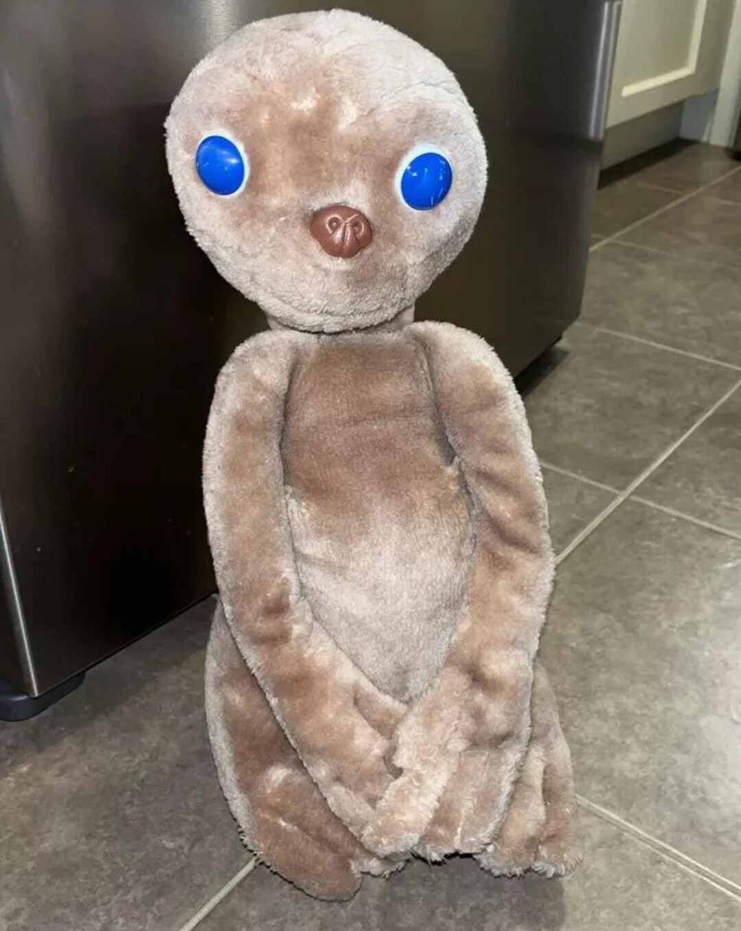 Vintage E.T. ET Extra Terrestrial Doll SHOWTIME KAMAR Large Size 16" - Etsy